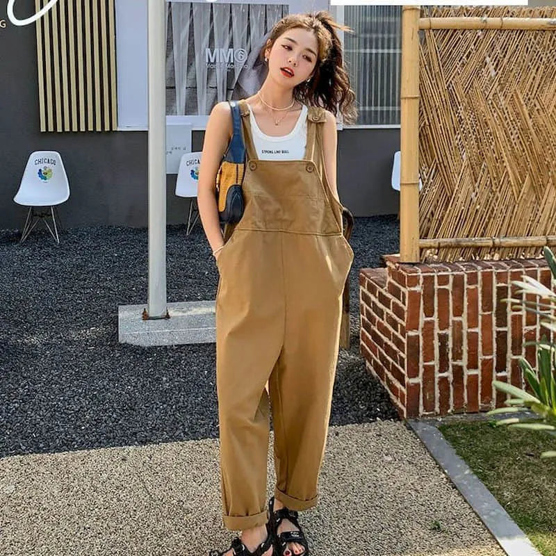 Korean Student Overalls l Korean Style – Korean Style Shop