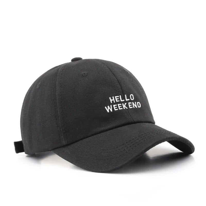 Korean Hello Weekend Cap l Korean Style – Korean Style Shop
