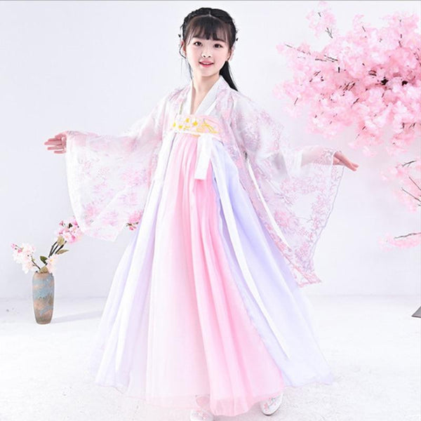 Hanfu Kids Pink | Korean Style Shop